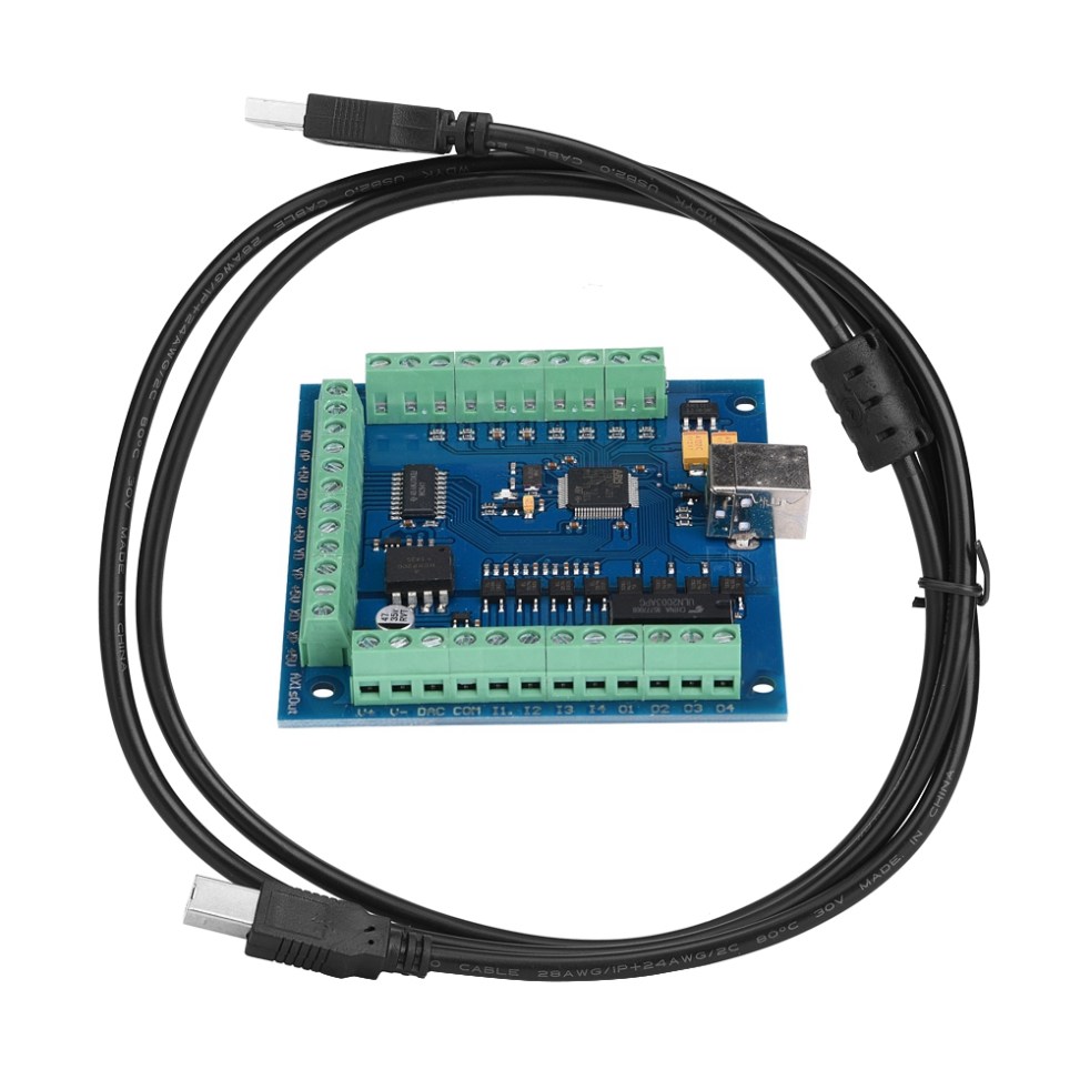 MACH3 Motion Control Card USB 4 Axle 100KHz USB CNC Motion Controller Card Breakout Board – cnc ...