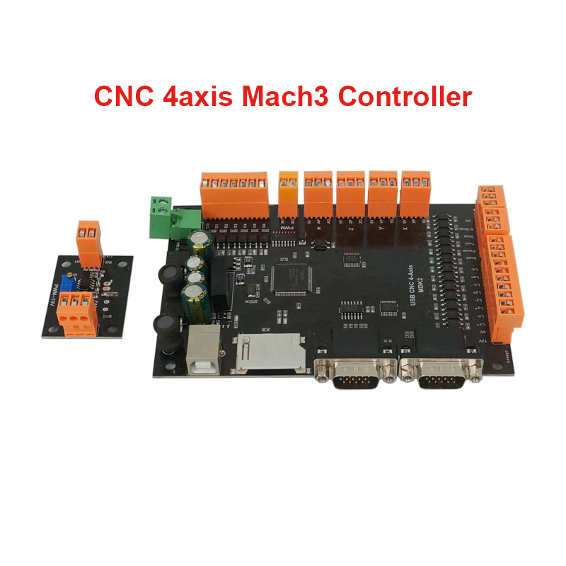 100KHz MDK2 4 Axis USB Mach3 CNC Motion Controller Board – cnc controller